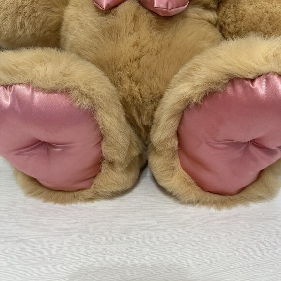 Dan Dee | Toys | Vintage Dandee Teddy Precious Bear Large 24 Plush Pink ...